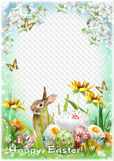 Png frame Easter