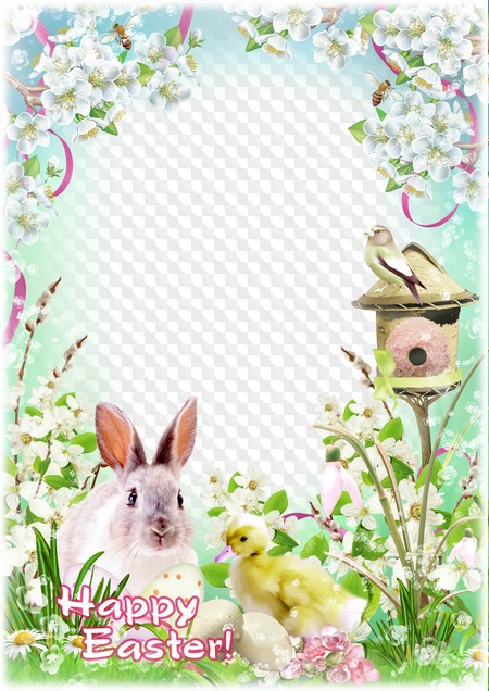 Png frame Easter