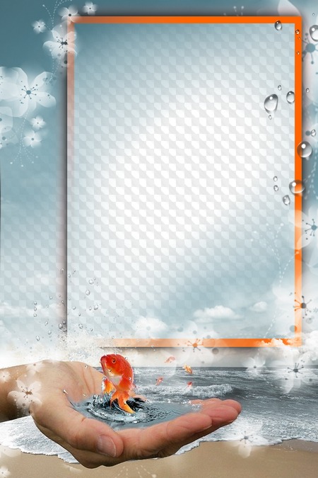 Photo frame - My goldfish