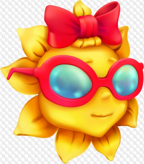 Fun Sun Clipart with transparent background, PNG, free download