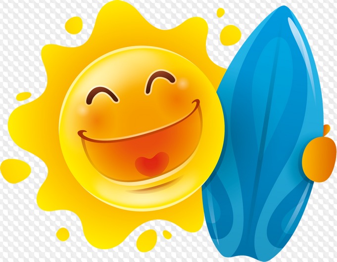 Fun Sun Clipart with transparent background, PNG, free download
