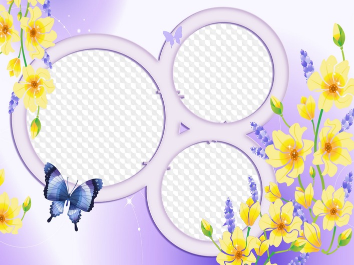 Updated: 47, Floral vignette, frames in PNG format » Страница 2