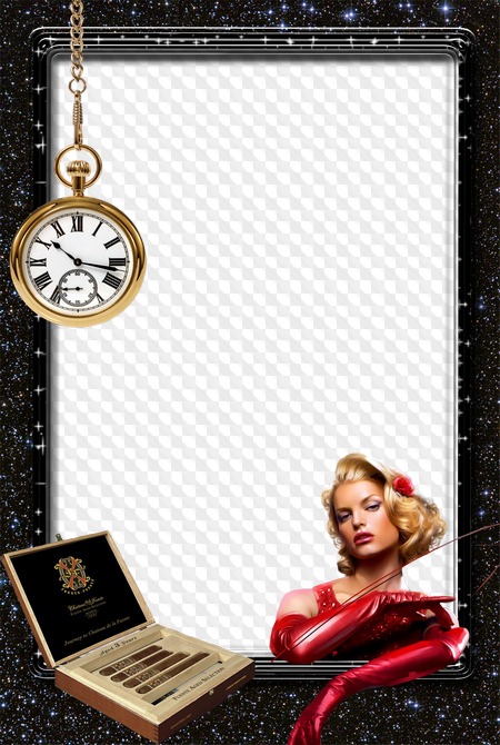 Photo Frame psd - Gentleman's set