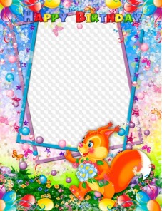 Kids Frame PSD PNG. Transparent PNG Frame, PSD Layered Photo frame ...