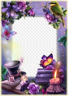 Children frame for first communion with the Rosarium,candle and the ...