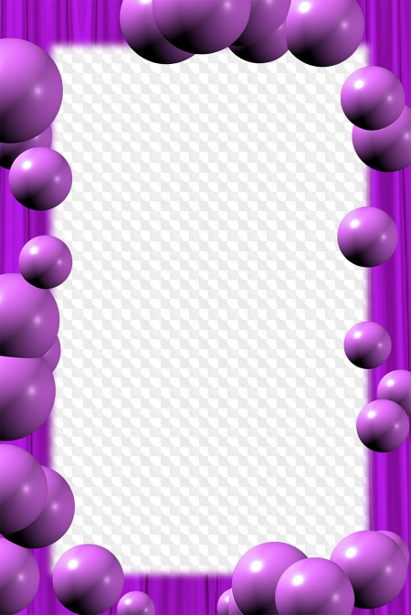 33 PNG, Decorative Frames on a transparent background for Photoshop