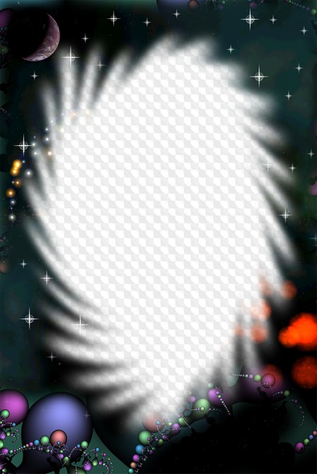 33 PNG, Decorative Frames on a transparent background for Photoshop