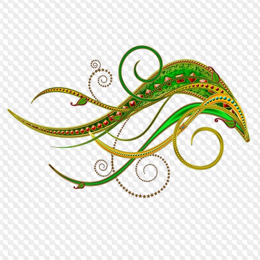 27 PSD, 27 PNG, Decorative elements for design on transparent background