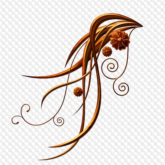 27 PSD, 27 PNG, Decorative elements for design on transparent background