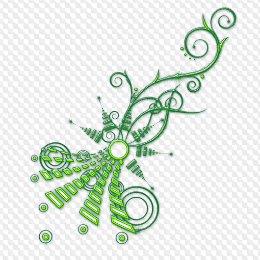 27 PSD, 27 PNG, Decorative elements for design on transparent background