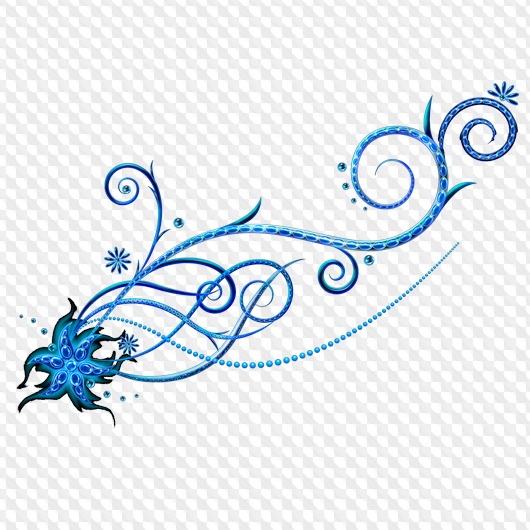 27 PSD, 27 PNG, Decorative elements for design on transparent background