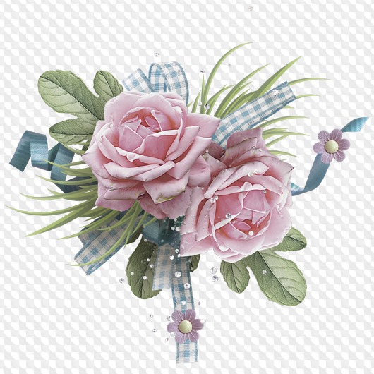 Flower png images clusters png for design on a transparent background