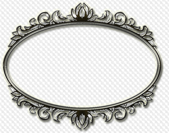 PSD, 14 PNG, Vintage Silver Frames