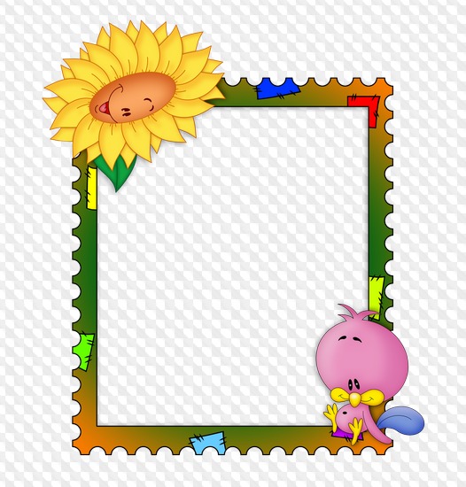 90 PNG, vignette frames for kindergarten with transparent background