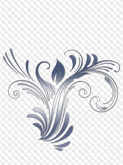 PSD, 18 PNG, Curls with flowers on a transparent background