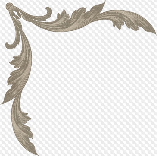 208 PNG, Esquinas en fondo transparente