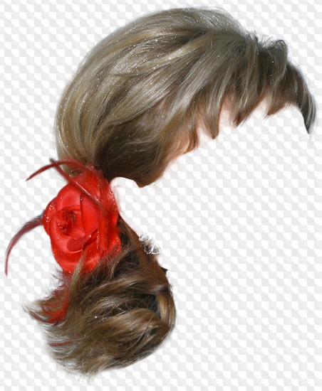 53 PNG, Peinados de mujer sobre fondo transparente, cabello natural