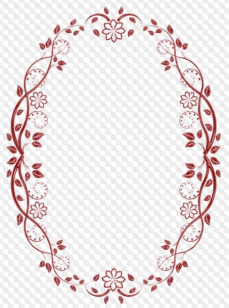 PSD, Twelve decorative PNG frames with transparent background, fast ...