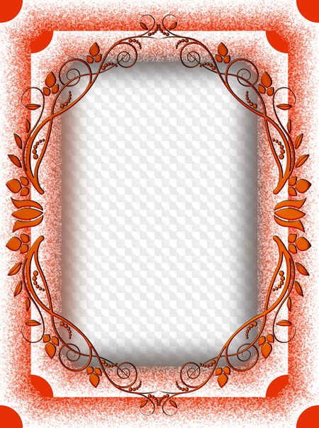 PSD, Twelve decorative PNG frames with transparent background, fast ...