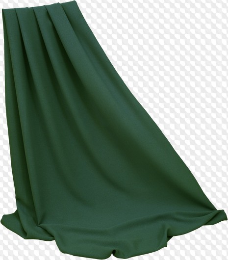 21 PNG, Rich fabrics, gathered pleats on transparent background