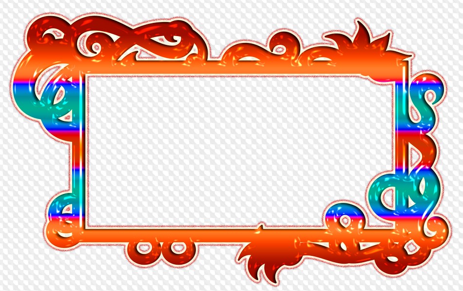 20 PNG, Decorative frames PNG format for your creativity, Download