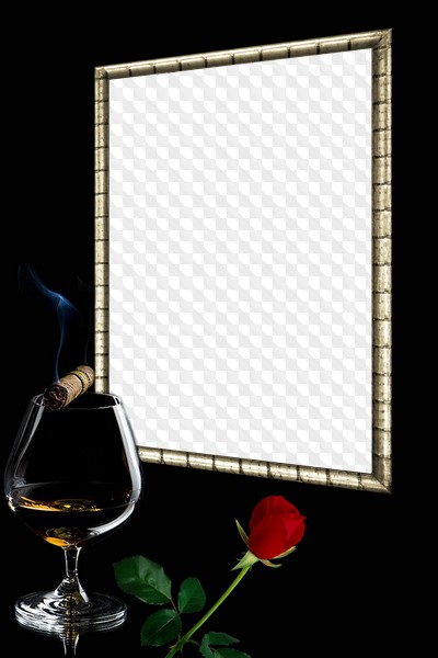 Four photo frames for male photo