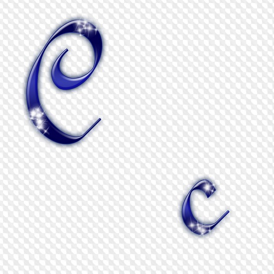72 PNG, Blue starry night, Alphabet, letters, numbers and punctuation ...