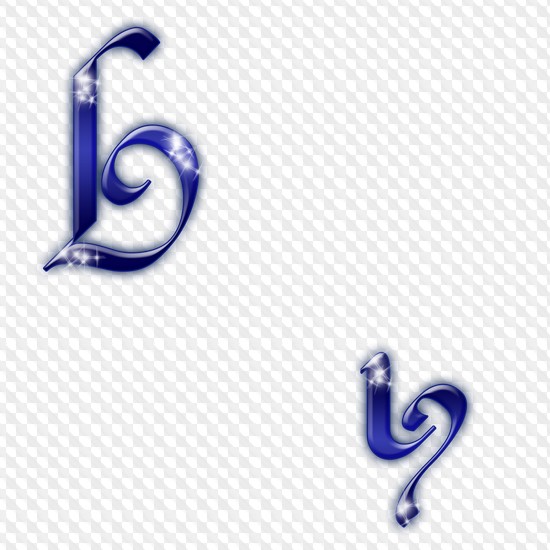 72 PNG, Blue starry night, Alphabet, letters, numbers and punctuation ...
