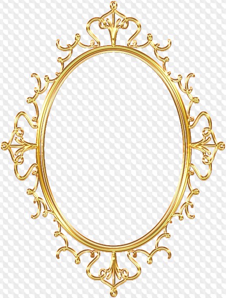 PSD, 40 PNG, Clipart gold and silver frames on transparent background ...