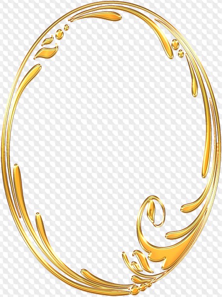 PSD, 40 PNG, Clipart gold and silver frames on transparent background ...