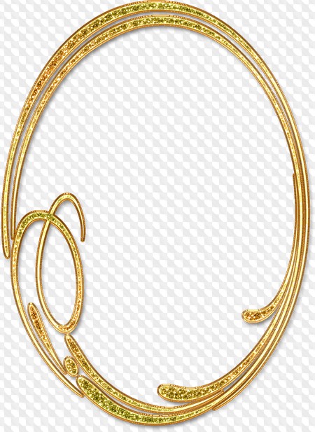 PSD, 40 PNG, Clipart gold and silver frames on transparent background ...