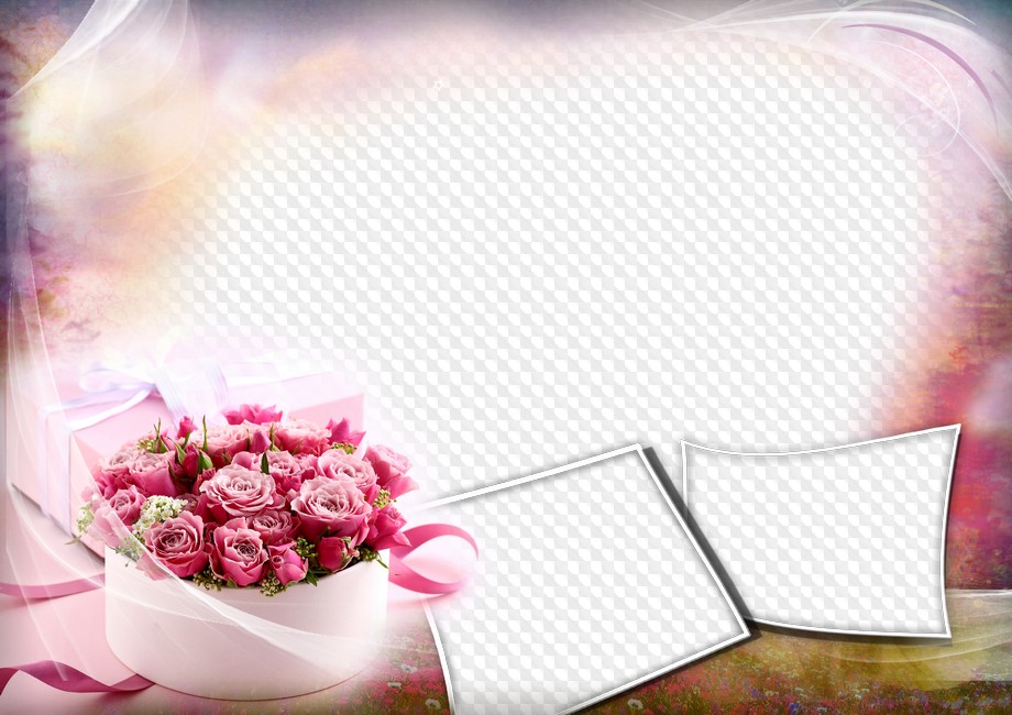 PSD, 2 PNG, Congratulations! photo frame collage for 3 photos ...
