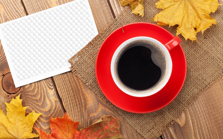 PSD, PNG, Photo on the table, photo frame