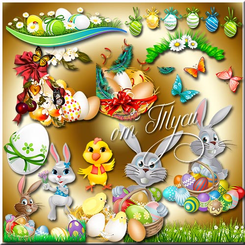Easter PSD backgrounds - Happy Easter ( free 3 backgrounds psd, free ...