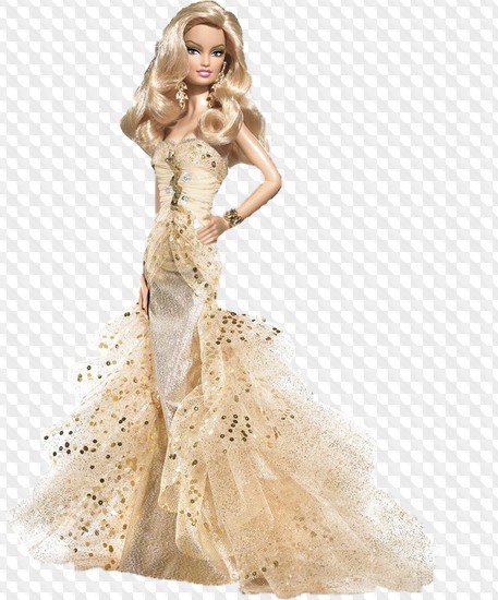PSD, 50 PNG, Barbie dolls on a transparent background, download
