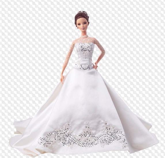 PSD, 50 PNG, Barbie dolls on a transparent background, download