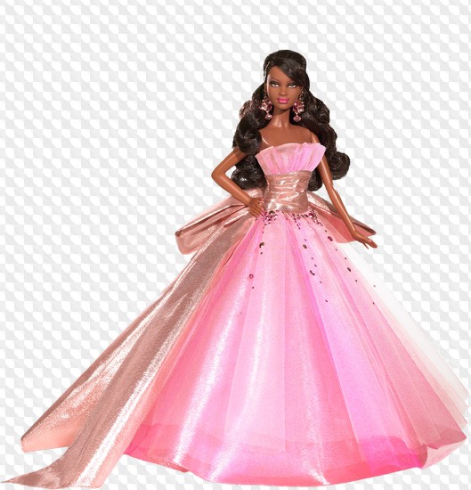 PSD, 50 PNG, Barbie dolls on a transparent background, download