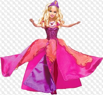 PSD, 50 PNG, Barbie dolls on a transparent background, download