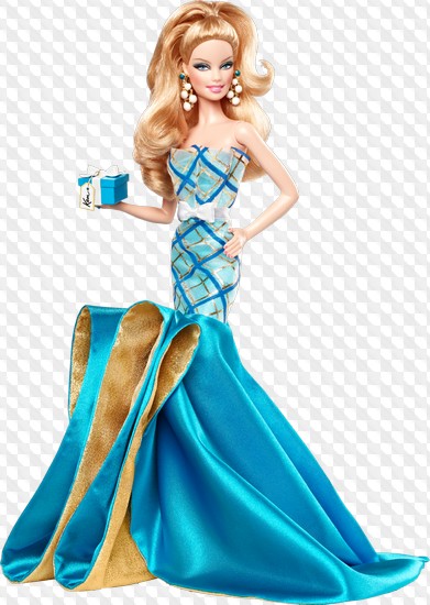 PSD, 50 PNG, Barbie dolls on a transparent background, download