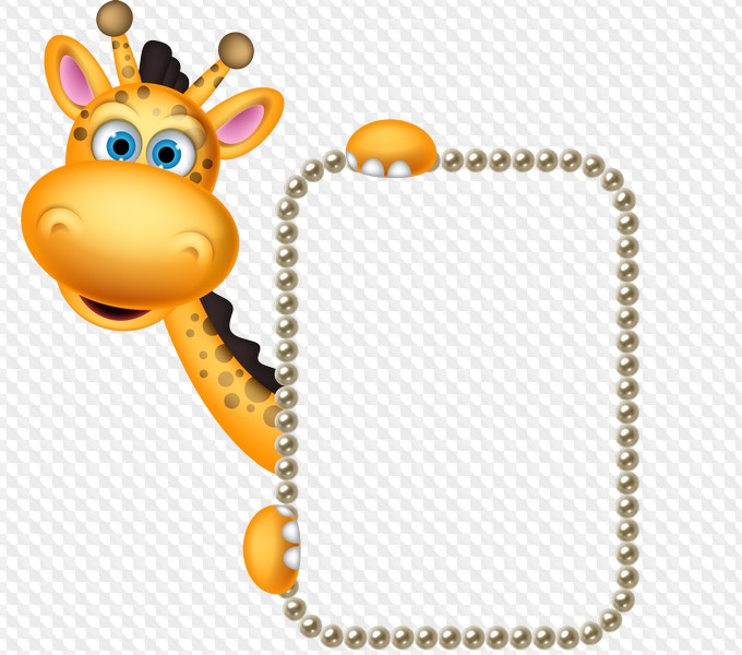 Updated: 10 PSD, 10 PNG, Frames with animals and transparent background ...