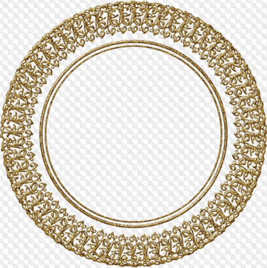 28 PNG, Round frames on transparent background