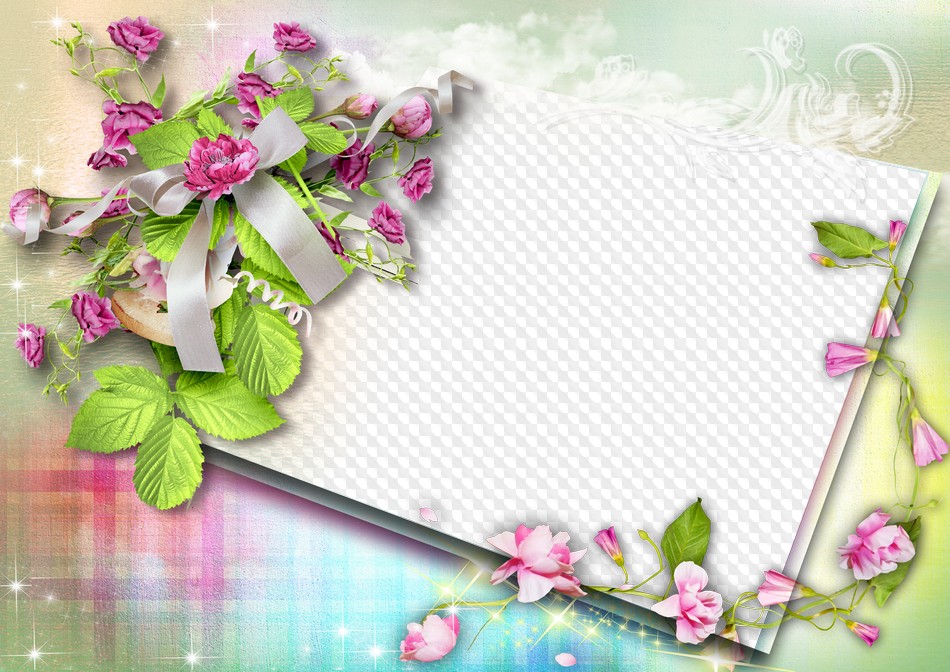 Spring, photo frame
