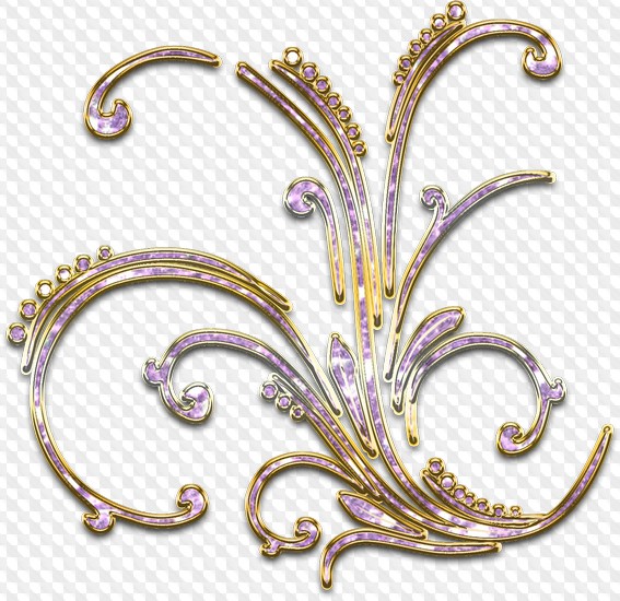 PSD, 20 PNG, Curls, PNG design elements with transparent background