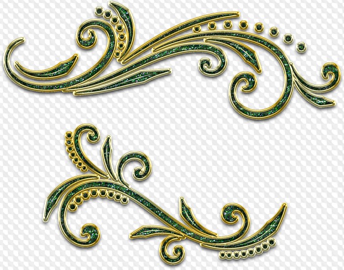 PSD, 20 PNG, Curls, PNG design elements with transparent background