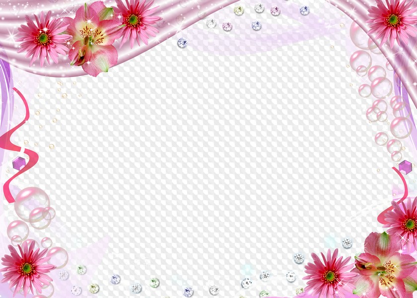 Flower Photoshop frame - Flower Fier