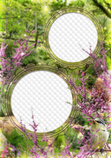 Nature Photo Frame template - Beauty of nature ( PSD, PNG )