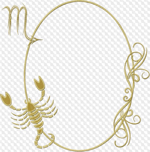 PSD, 12 PNG, Zodiac signs, frames on a transparent background