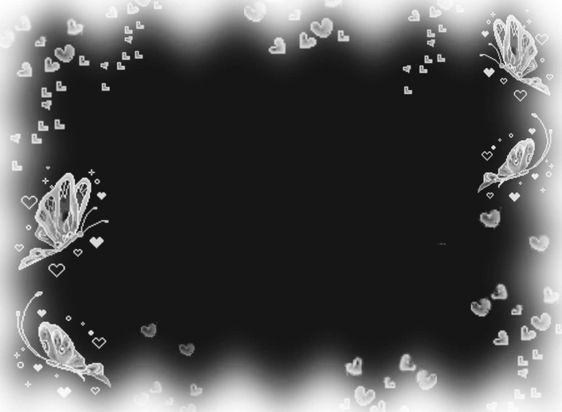 PSD, 13 PNG, White photo frames overlays with transparent background