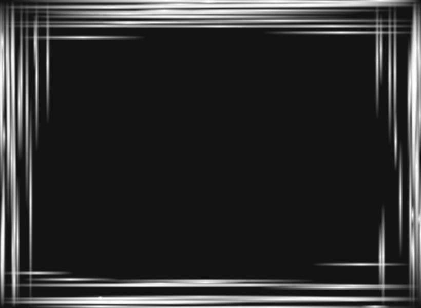 PSD, 13 PNG, White photo frames overlays with transparent background