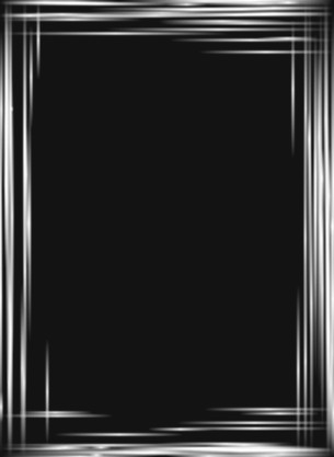 PSD, 13 PNG, White photo frames overlays with transparent background